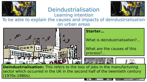 AQA A Level Geography Changing Urban Environments full unit 38 lessons ...