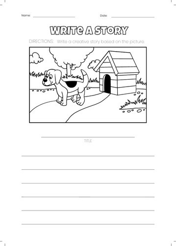 Write a story - creative writing task | Teaching Resources