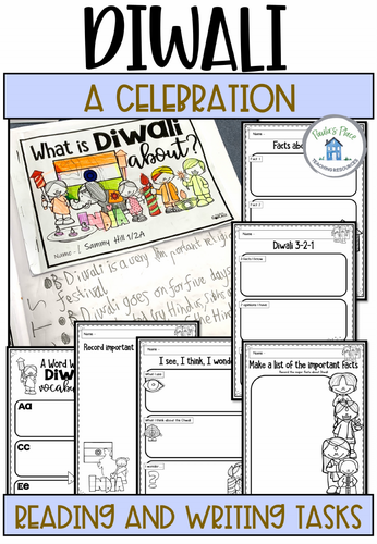 Diwali Reading and Writing Tasks | Teaching Resources