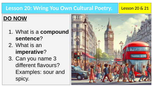 Poetry Adventure Identity | Teaching Resources