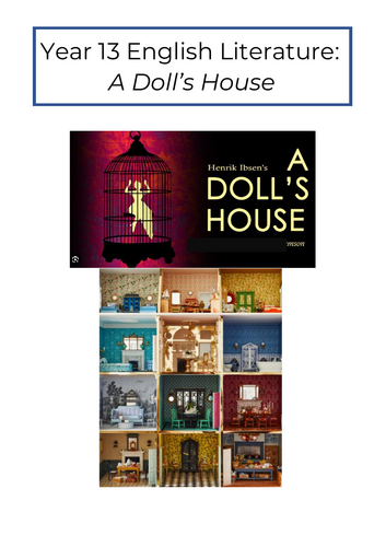 OCR A level English Literature: A Doll's House revision booklet for ...