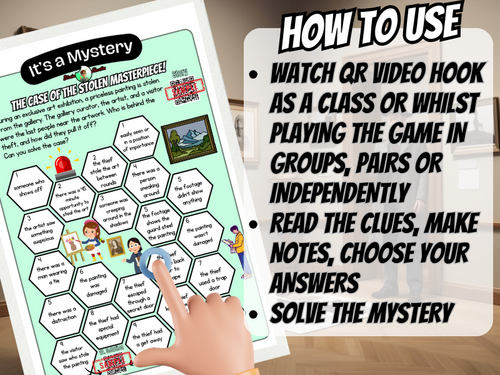 It's A Mystery | The Case Of The Stolen Masterpiece | Reading ...