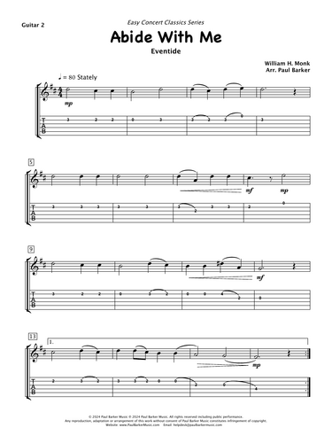 Easy Concert Classics Book 2 (Guitar Trio) | Teaching Resources