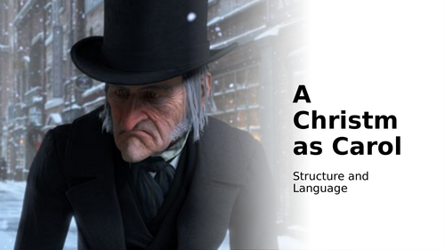 A Christmas Carol' -Structure and Language - Complete Lesson | Teaching ...