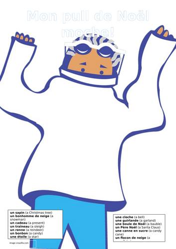 Ugly French Christmas jumper | Teaching Resources