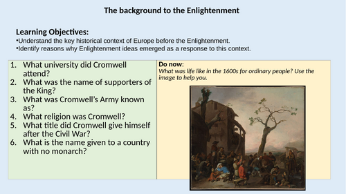 KS3 History Unit: The Age of Enlightenment and Revolution | Teaching ...