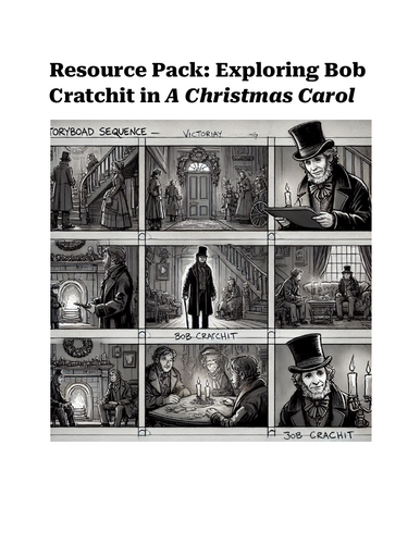 A Christmas Carol: Bob Cratchit for SEN and ESL Students | Teaching ...