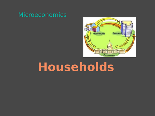 Microeconomic decision makers | Teaching Resources