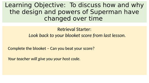Full SOW: Heroes and Villains in Film, Comics and Literature | Teaching ...