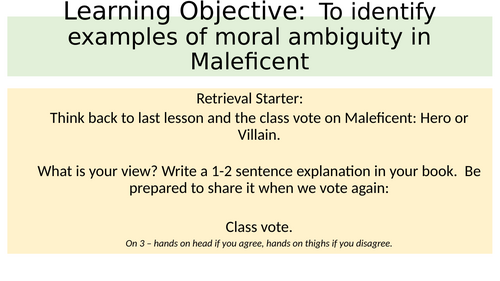 Full SOW: Heroes and Villains in Film, Comics and Literature | Teaching ...