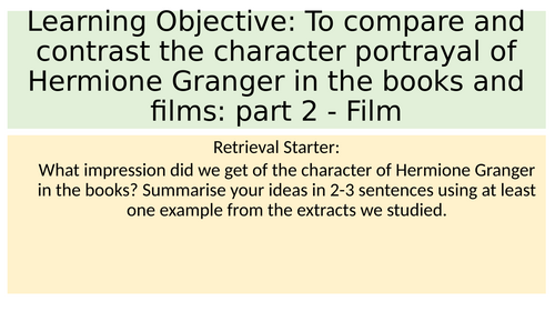 Full SOW: Heroes and Villains in Film, Comics and Literature | Teaching ...