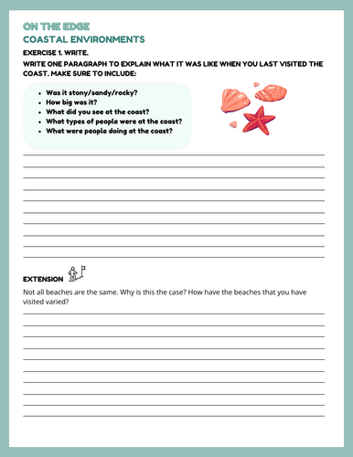Introduction to coasts | Teaching Resources