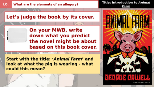 Full KS3 SOW: Animal Farm | Teaching Resources