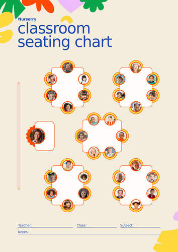 Seating Plan - Classroom Seating Plan editable | Teaching Resources