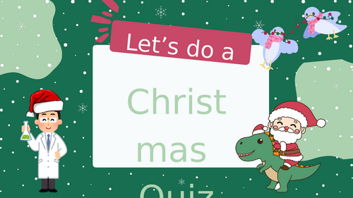KS3 Science Christmas Quiz 2024 | Teaching Resources