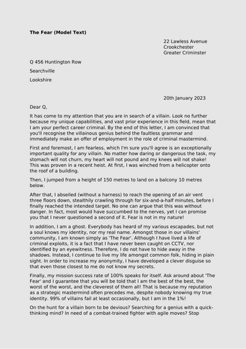 Persuasive Letter Year 4 Writing Unit | Teaching Resources