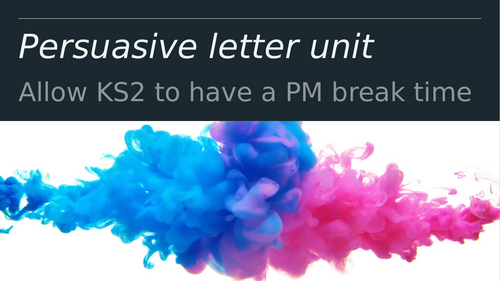 Persuasive Letter Year 4 Writing Unit | Teaching Resources