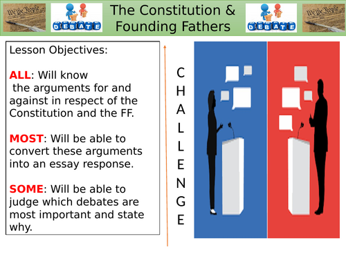 US Constution and the Founding Fathers | Teaching Resources