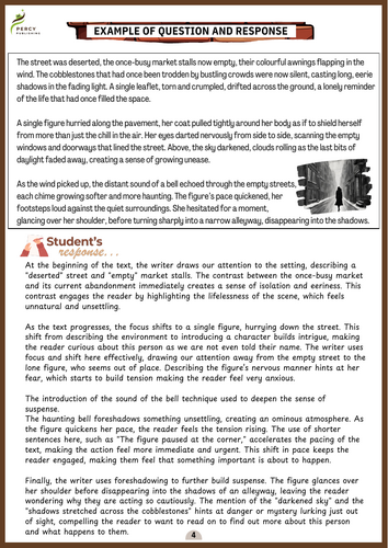 A Guide to AQA Language Paper 1 Question 3 | Teaching Resources