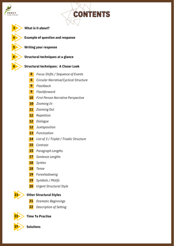 A Guide to AQA Language Paper 1 Question 3 | Teaching Resources