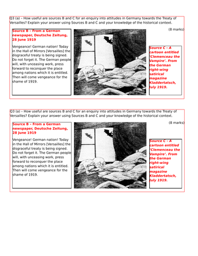 Treaty of Versailles | Teaching Resources