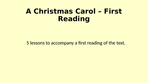 A Christmas Carol Scheme of Learning 33 lessons | Teaching Resources