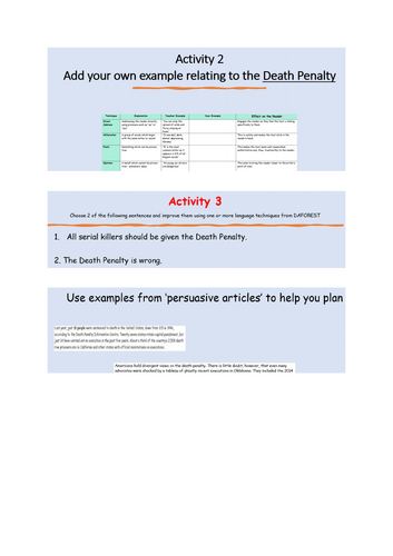 Articles ' Viewpoints and Perspectives – Non-Fiction -Death Penalty ...