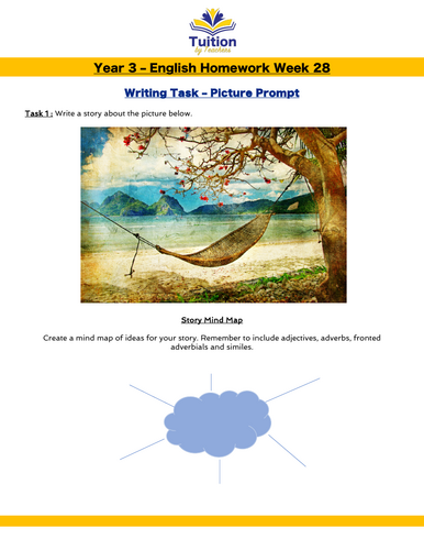 28. Year 3 - Creative Writing & Spelling | Teaching Resources