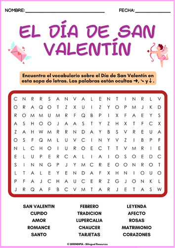 Historia del Día de San Valentín | LECTURA & ESCRITURA | Valentine's ...