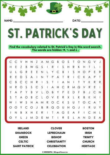 History of St Patrick's Day & Symbols Reading Comprehension Activities ...