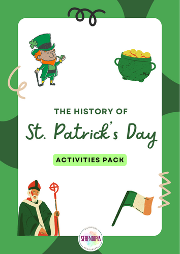 History of St Patrick's Day & Symbols Reading Comprehension Activities ...