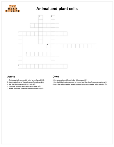 KS3 Biology, Living Organisms crosswords bundle | Teaching Resources