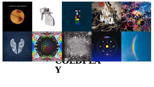 Music Cover Lesson (Research) / Homework - Pop- Coldplay (ICT needed ...