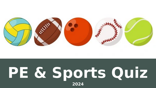 PE and Sports Quiz - GCSE PE (Edexcel) | Teaching Resources