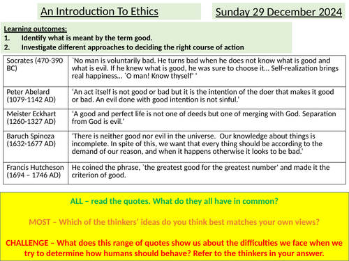 What does a religious life mean? How do religious people live? RE/PRE ...