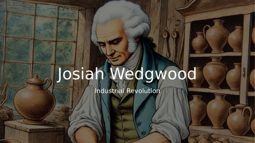 Industrial Revolution - Josiah Wedgwood | Teaching Resources