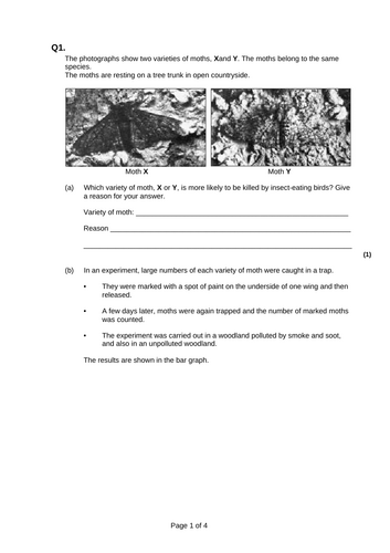 Aqa Gcse Biology Lesson 13 Evolution And Extinction Inheritance Variation And Evolution