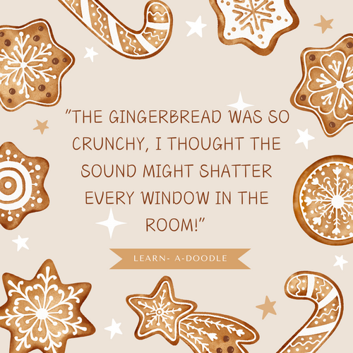 15 Gingerbread Hyperboles to Crunch & Giggle Over! "Taller Than a Tower ...