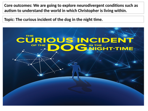 The curious incident of the dog in the night time scheme of work ...