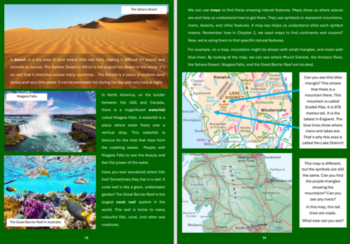 Y2 Geography Teacher / Pupil Booklet - Our World: Planet Earth ...