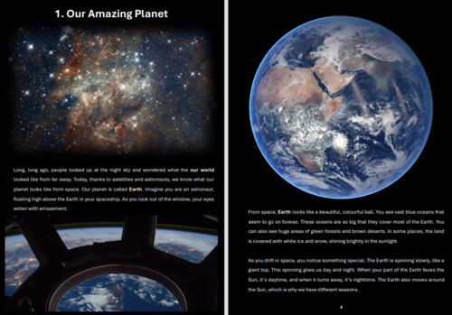 Y2 Geography Teacher / Pupil Booklet - Our World: Planet Earth ...