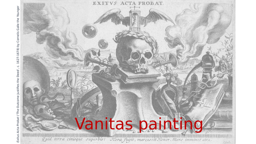 Vanitas painting- from traditional to Contemporary | Teaching Resources
