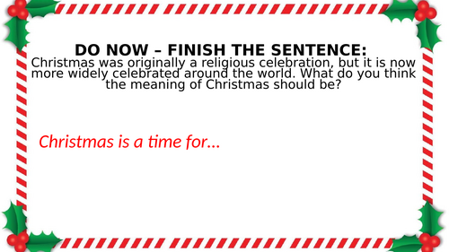 Christmas Advert Designing | Teaching Resources