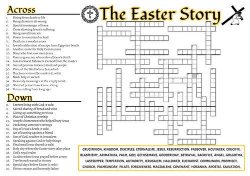 Easter Story: Reading Comprehension | Teaching Resources