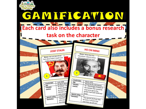Cold War Revision Card Game Activity | Teaching Resources