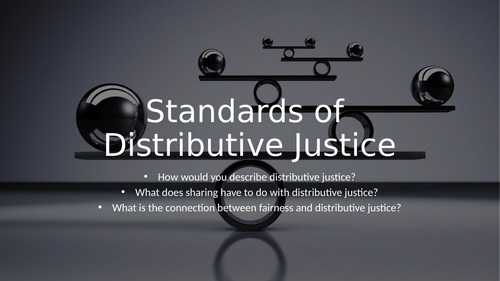 UAE Social Studies - Grade 6 - Standards of Distributive Justice ...
