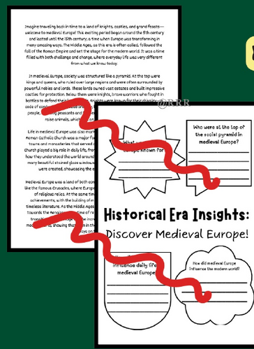Journey Through Medieval Europe: Engaging Reading Passage & Activity ...