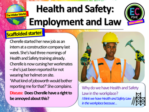 Health and Safety at Work - Careers | Teaching Resources
