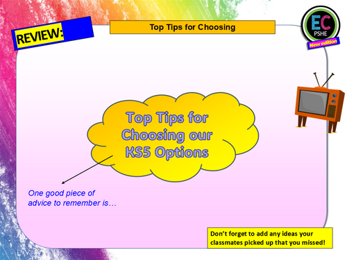 Post-16 Options | Teaching Resources
