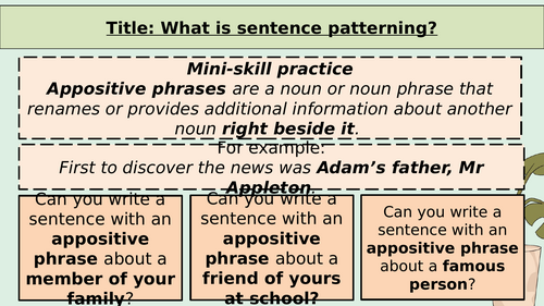 Introduction to Creative Writing GCSE | Teaching Resources